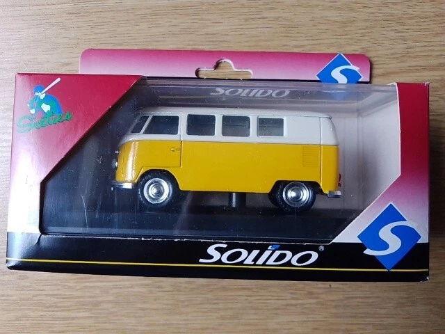 SOLIDO VOLKSWAGEN T1 Bus. Yellow/Cream Scale 1:43. £11.12 - PicClick UK