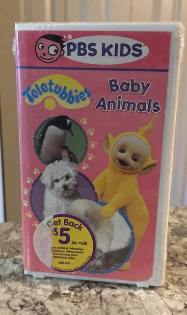 TELETUBBIES: BABY ANIMALS Clamshell VHS - PBS Kids RARE BRAND NEW ...