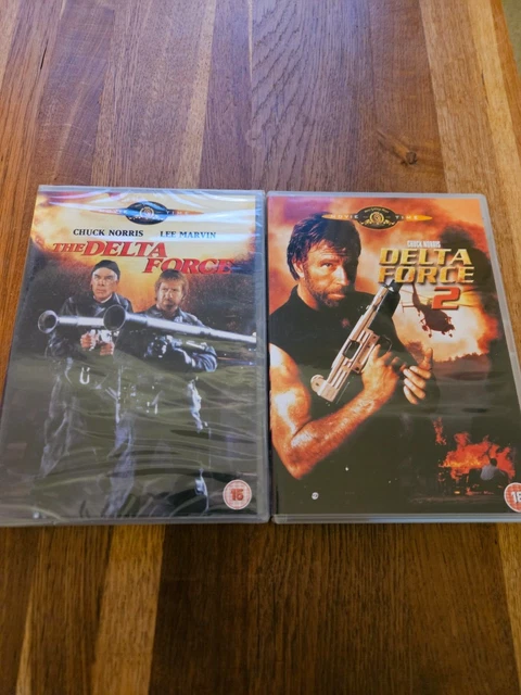 THE DELTA FORCE & Delta Force 2 DVDS. Please See Description £19.99 ...
