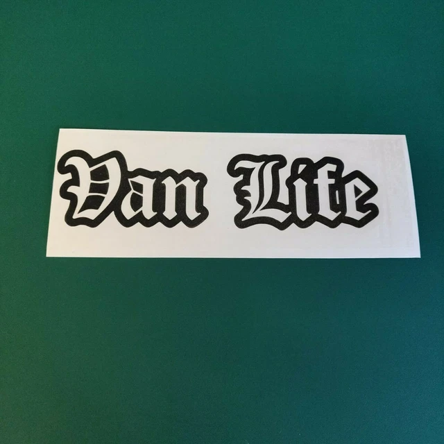 VAN LIFE - Car/Van/Camper Decal Sticker High Quality Vinyl £2.99 ...
