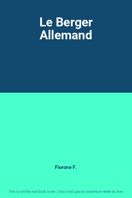 LE BERGER ALLEMAND EUR 5,96 - PicClick FR