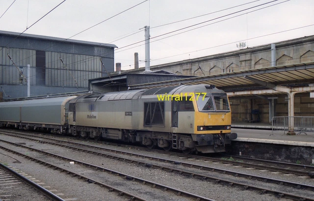 ORIGINAL RAILWAY PHOTOGRAPHIC negative Class 60 60072 at Carlisle £2.75 ...