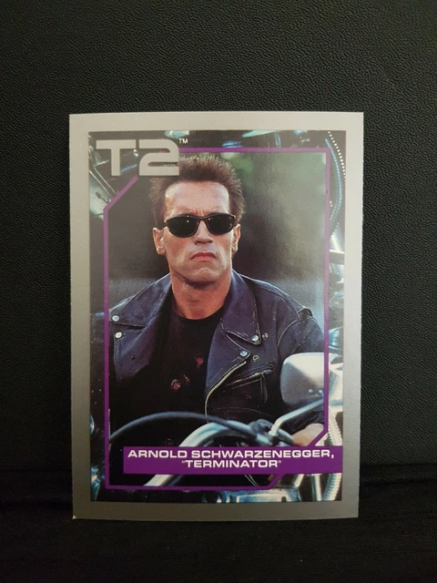 1991 IMPEL TERMINATOR 2 Judgement day Arnold Schwarzenegger #134 Rookie ...