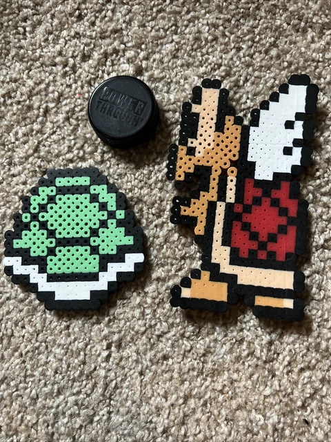 KOOPA TROOPA PIXEL Art 8-Bit Perler Beads Mario New EUR 8,54 - PicClick FR