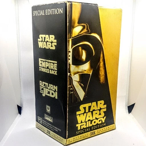 STAR WARS ORIGINAL George Lucas Trilogy Special Edition VHS Tapes PAL ...