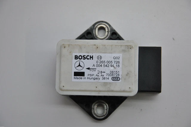 MERCEDES W169 ESP Sensor velocidad de guiñada A0045429118 Clase A 2008 ...