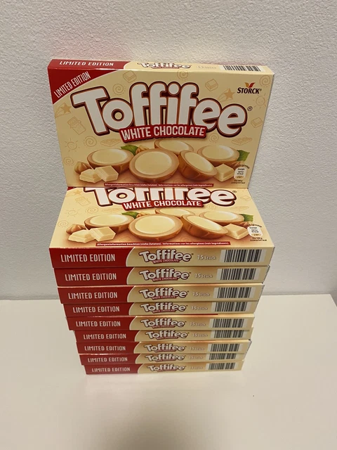 10 PACKUNGEN ORIGINAL Toffifee White Weiß je 125g MHD 06/2023 Limitiert ...