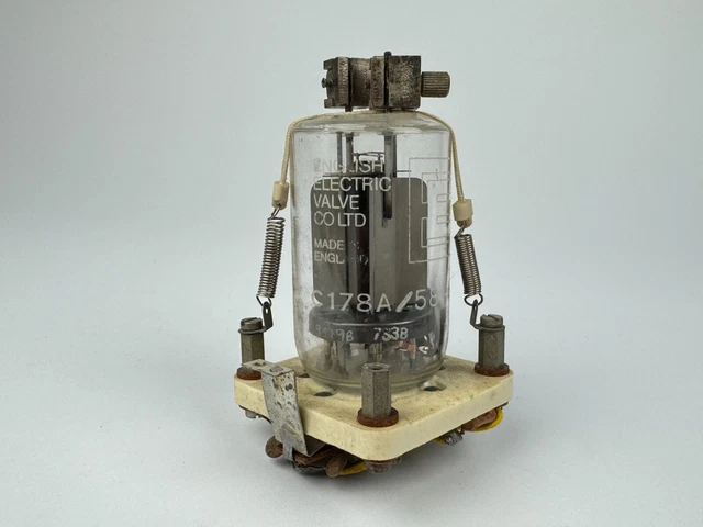 CV178A TUBE WITH socket power amplifier transmitter tube radio valve radio technology £12.56 ...