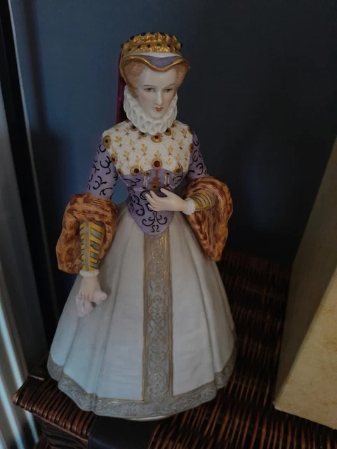 RARE SITZENDORF FIGURE Elizabeth Of Austria - Queen Of France - King ...