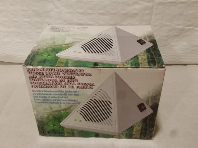 JOHNLITE FRISCHLUFT-IONISATOR AIR Fresh Ionizer gegen Zigarettenrauch ...