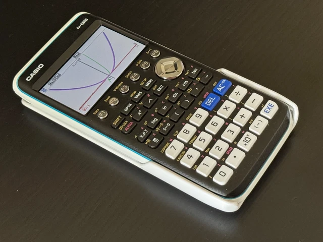 CASIO FX-CG50 3D graphic graphing calculator cables guide batteries ...