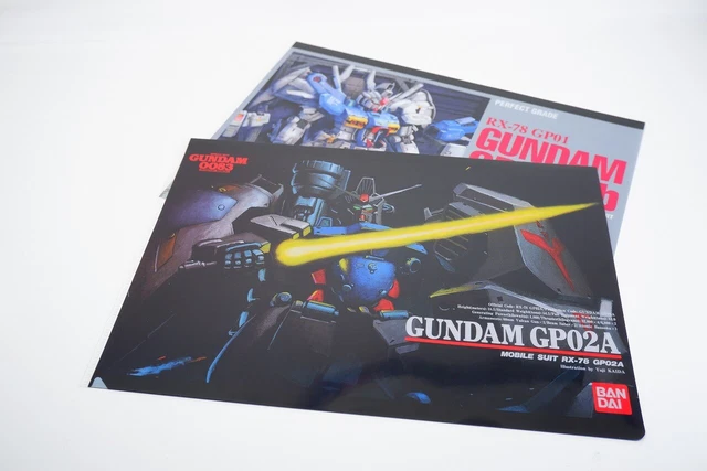 ICHIBAN KUJI GUNDAM 40th Gunpla " A4-sized plastic file folder set ⑥ ...