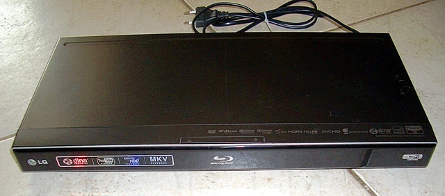 LG BD 570 WiFi-LAN - BlueRay Player - HDMI, FULL-HD - 1080p, DIVX EUR ...