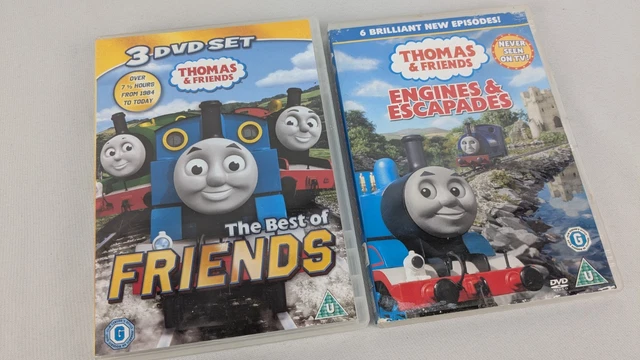 THOMAS THE TANK Engine & Friends DVD Bundle 4x Discs 8+ Hours Of Kids ...
