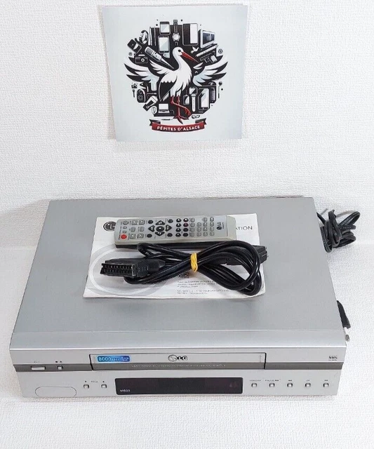 LG MG23 MAGNÉTOSCOPE VHS NTSC Lecteur Cassette Film Avec Télécommande ...
