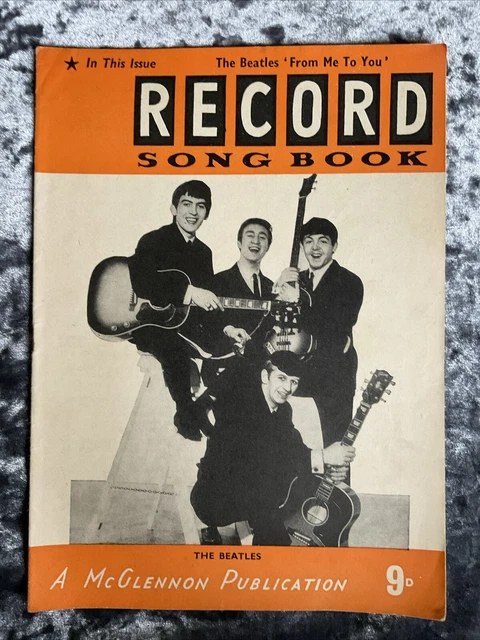 THE BEATLES VINTAGE Record Song Book 1960’s Magazine £7.95 - PicClick UK