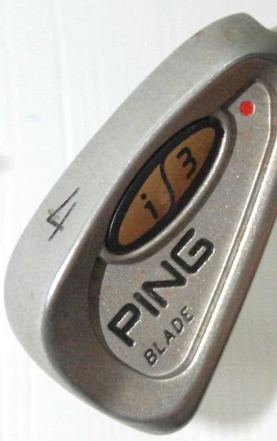 PING I3 BLADE Red Dot 4 Iron JZ Stiff Steel Shaft Right Handed #1206 £ ...