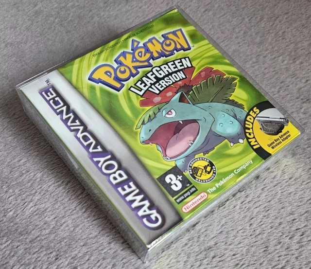 POKEMON LEAF GREEN Version Genuine Outer Box Only Nintendo Gameboy ...