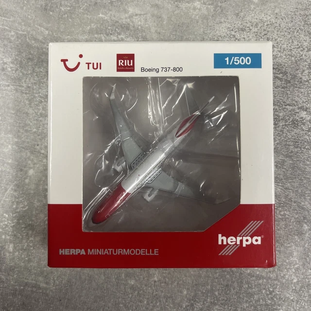 HERPA WINGS 1:500 tuifly RIU Boeing 737-800 D-ATUZ EUR 25,00 - PicClick DE