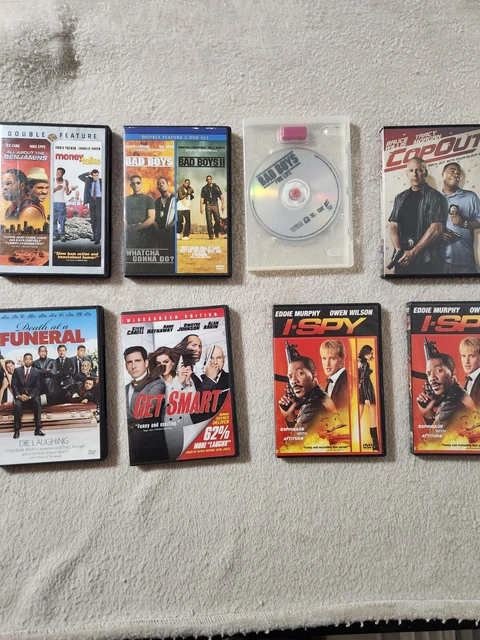 COMEDY/ACTION MOVIES DVD. FREE SHIPPING. MIB, Bad Boys, Rush Hour, I ...