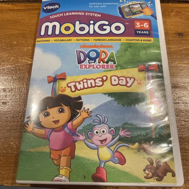 VTECH MOBI GAME Learning Software Dora the Explorer Twin's Day NUOVO ...
