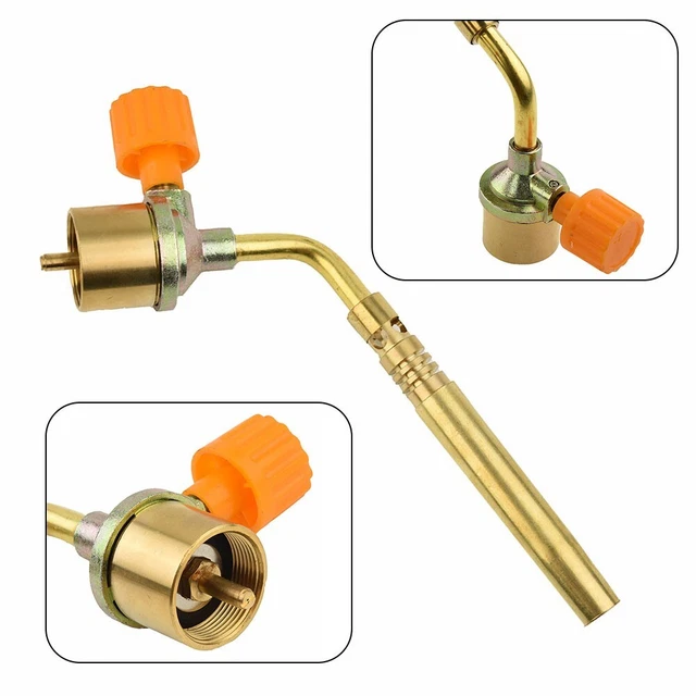 SCHWEISSBRENNER GASBRENNER SICHER MAPP Gas Manuell Beleuchtet Menge ...