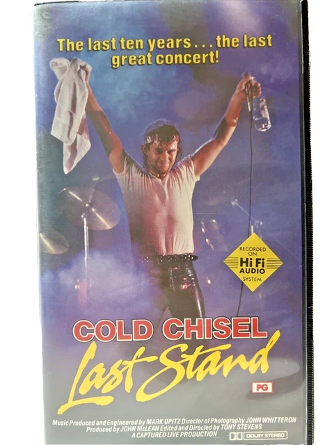 COLD CHISEL LAST Stand VHS 1983 Live Concert Rare TAPE VHS, RARE £17.80 ...