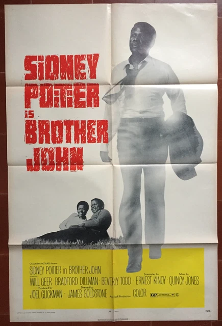 MANIFESTO AMERICANO BROTHER JOHN James Goldstone SIDNEY POITIER Will ...