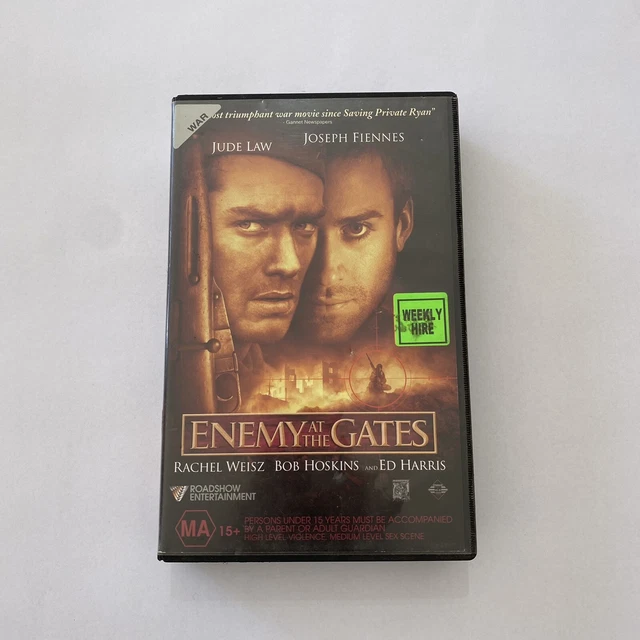 ENEMY AT THE Gates (VHS, 2001) Original Roadshow Home Video Tape VHS Ex ... ENEMY AT THE Gates (VHS, 2001) Original Roadshow Home Video Tape VHS Ex ...