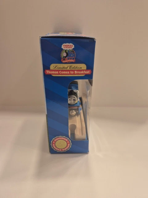 THOMAS AND FRIENDS Wooden Railway Thomas Comes To Breakfast £62.43 ...