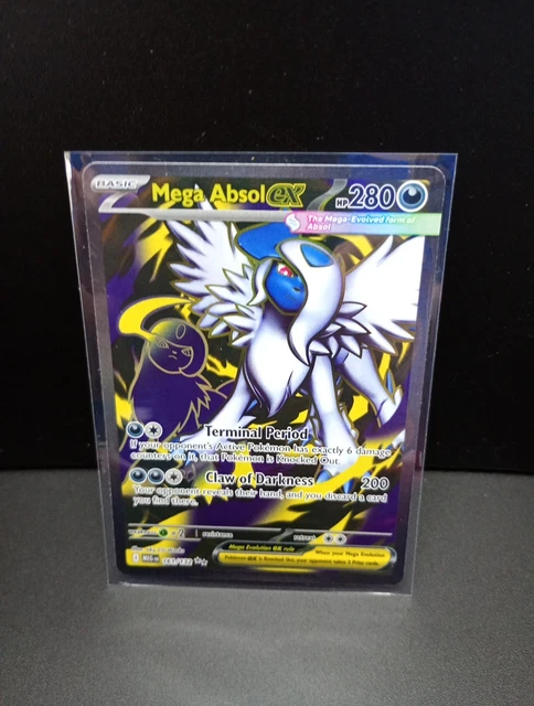 POKÉMON TCG MEGA Evolution Mega Absol EX 161/132 Full Art Near Mint £7. ...