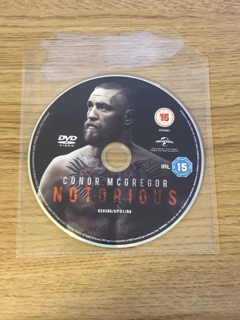 CONOR MCGREGOR: NOTORIOUS (The Official Film) [DVD] *Disc Only* EUR 1 ...