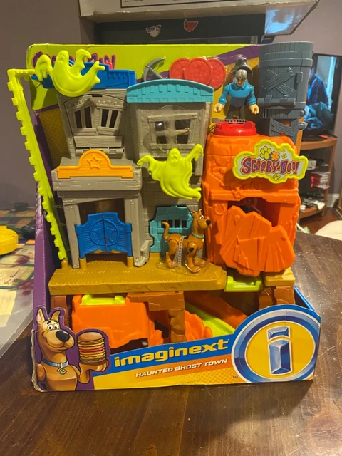 FISHER PRICE IMAGINEXT Scooby Doo Ghost Town Haunted NEW Miner 49 ...