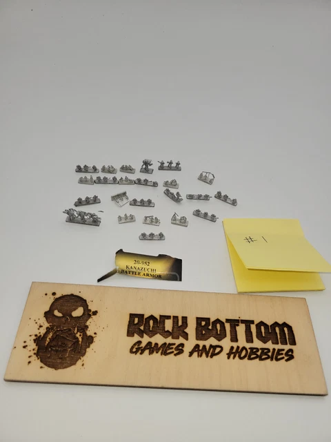 IRON WIND METALS BattleTech Kanazuchi Battle Armor Ral Partha infantry ...