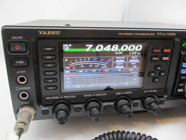 YAESU FT DX 1200 HF/50 MHz Transceiver. Very Good Condition As Is £722. ...