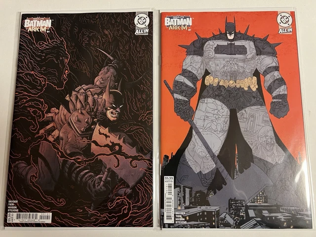 2026 DC ABSOLUTE Batman Ark-M Special #1 Variant Cover Set Of 4 $96.86 ...