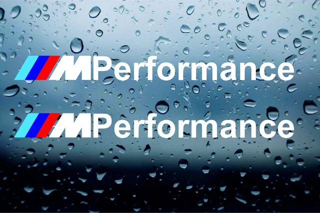 BMW M PERFORMANCE Stickers - Vinyl car decals side decal 200mm £3.49 ...