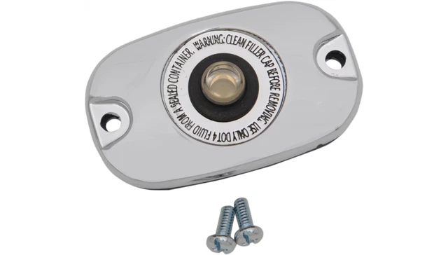 COVER POMPA FRENO Posteriore Per Harley-Davidson® Brake Master Cylinder ...