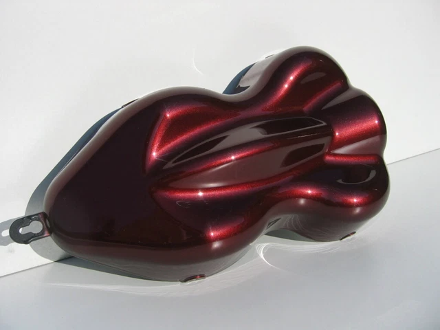 EXKLUSIV INDIVIDUAL LACK BORDEAUX ROT PERL EFFEKT Metallic Lackierung ...