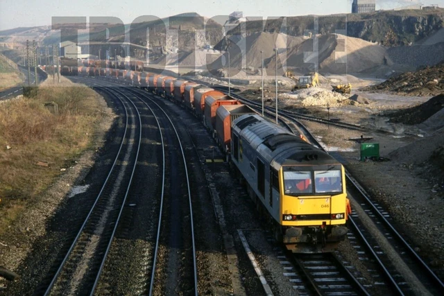 35MM SLIDE BR British Rail Diesel Loco Class 60 60049 Peak Forrest 1992 ...