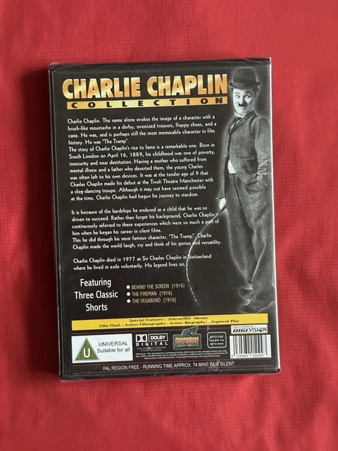 CHARLIE CHAPLIN COLLECTION, Vol 11: Behind The Screen / The Fireman New ...