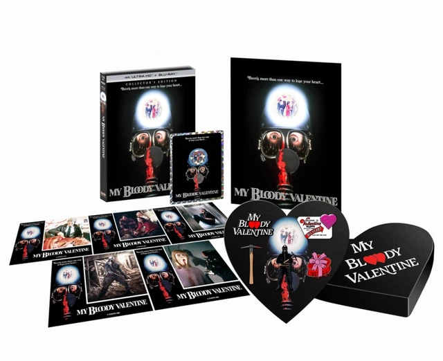MY BLOODY VALENTINE 4K UHD Blu-ray + Poster + Prism Sticker + Pins ...