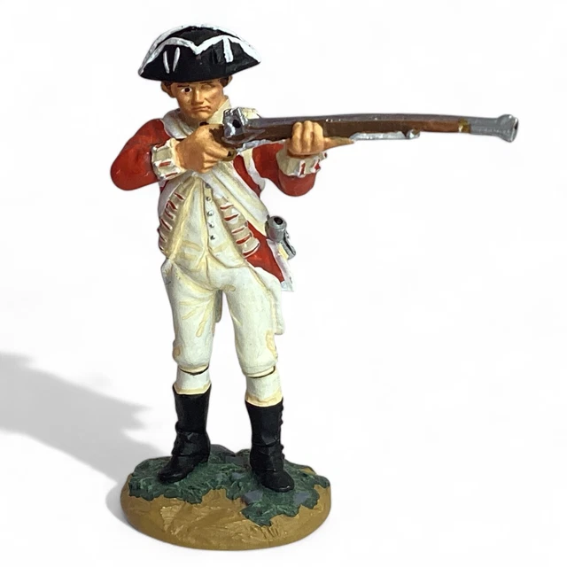 BRITAINS AWI 52ND Regiment Of Foot Soldier Standing Firing 60mm Metal ...