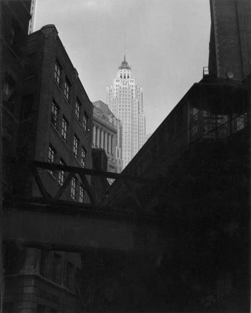 CITIES SERVICE BUILDING view of tower New York 1929 Old Photo EUR 6,28 ...
