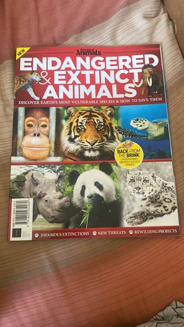 MAGAZINE WORLD OF Animals Endangered & Extinct Animals 2e édition TOUT ...