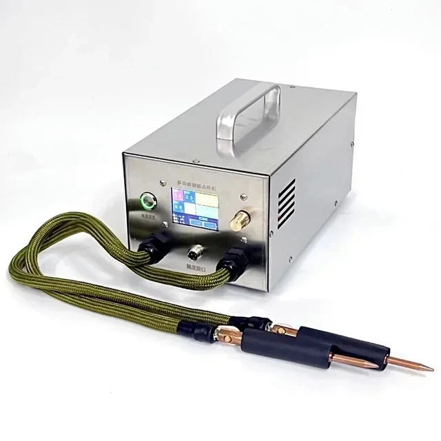 CAPACITOR DISCHARGE SPOT Welder Large Monoblock Aluminium To Nickel ...
