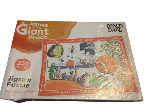 ROALD DAHL JAMES And The Giant Peach Jigsaw 250 Piece Puzzle Read ...