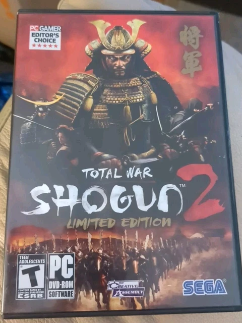 TOTAL WAR: SHOGUN 2 -- Limited Edition (PC, 2011) $18.99 - PicClick CA