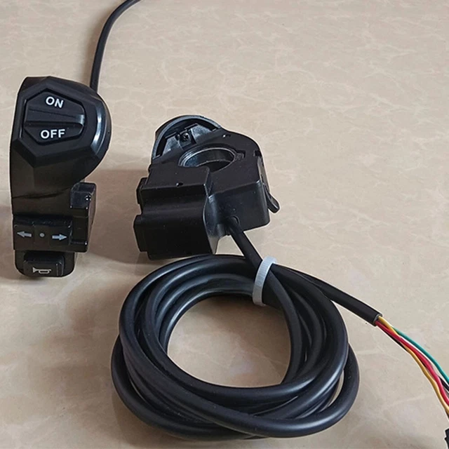 INTERRUPTEUR V LO LECTRIQUE facile installer avec klaxon de phare et optio EUR 18,55 - PicClick FR