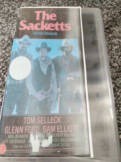 THE SACKETTS VHS Tom Selleck Glenn Ford Sam Elliott double vhs £4.99 ... THE SACKETTS VHS Tom Selleck Glenn Ford Sam Elliott double vhs £4.99 ...